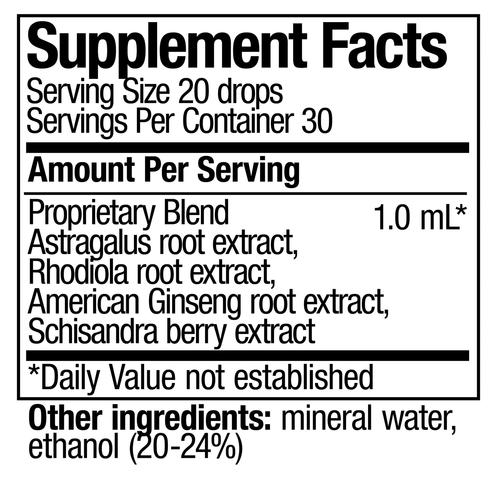 Adrenal - Liquid Adrenal Support Supplement